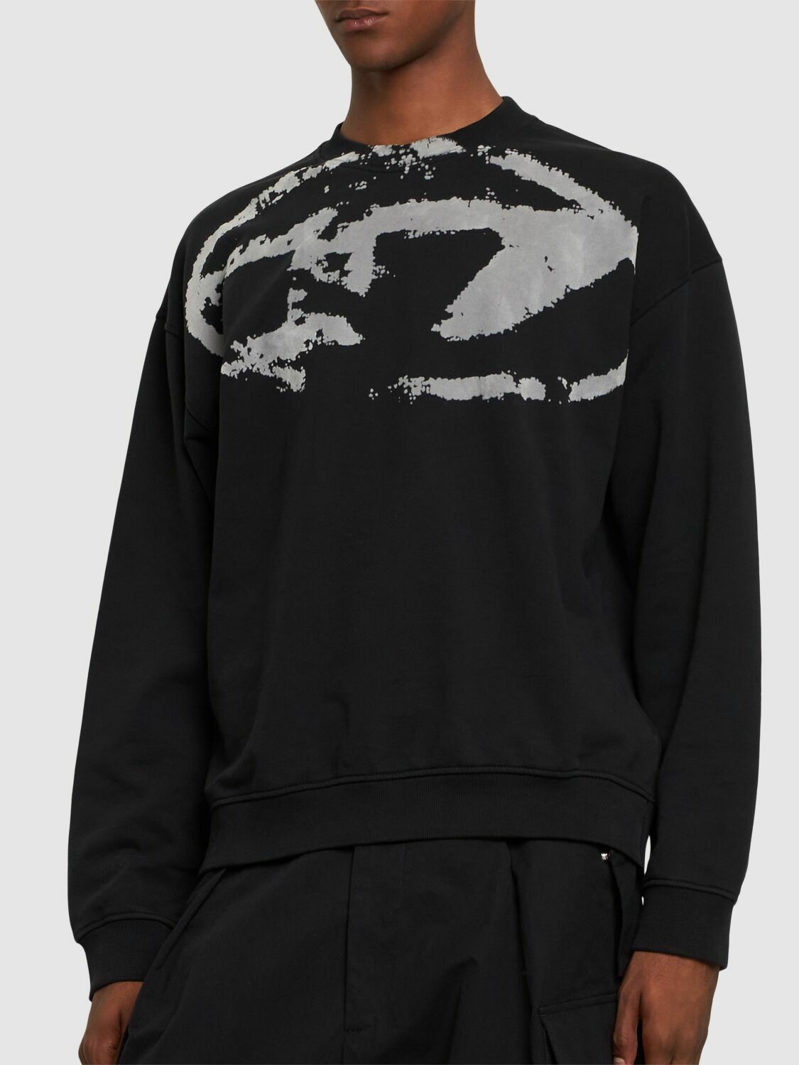 DIESEL Logo Crewneck Sweatshirt Diesel