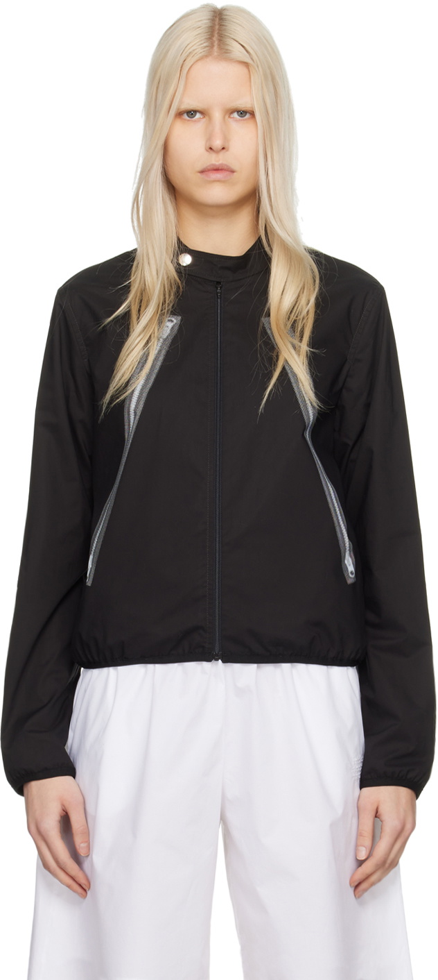 MM6 MAISON MARGIELA - High-neck Cropped Puffer Jacket MM6 Maison Margiela