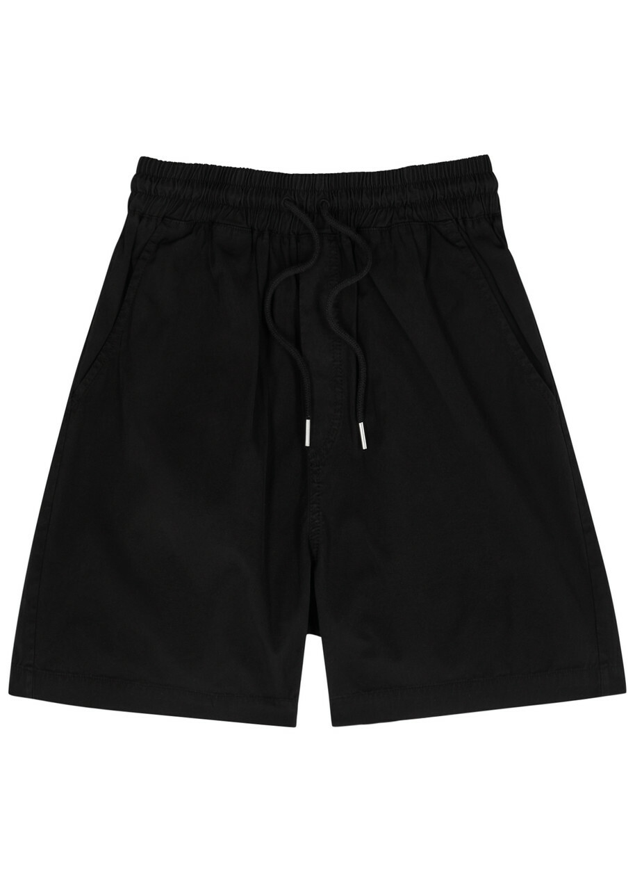 Colorful Standard Cotton Shorts Black Colorful Standard