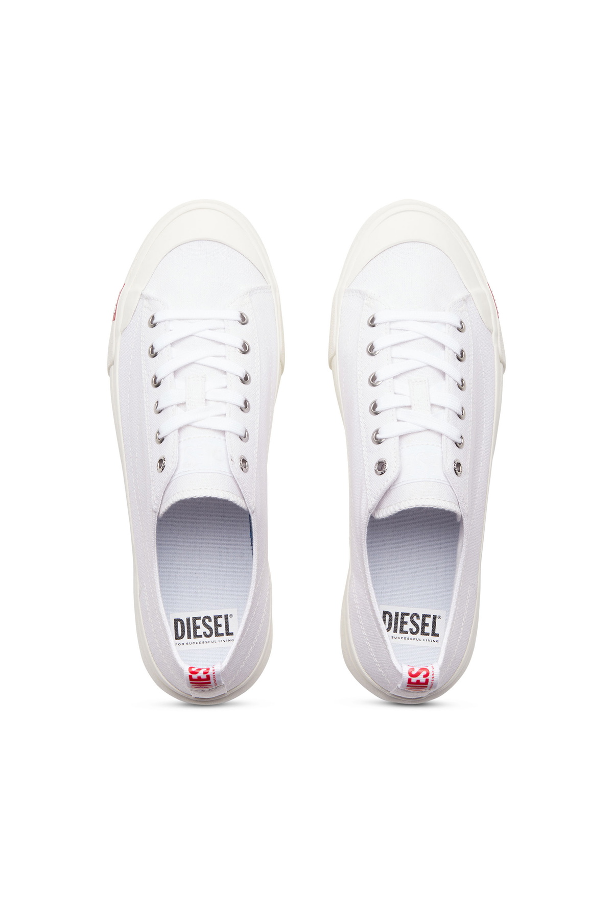 Diesel S-Athos Low-Canvas sneakers - Sneakers Mens in White Diesel