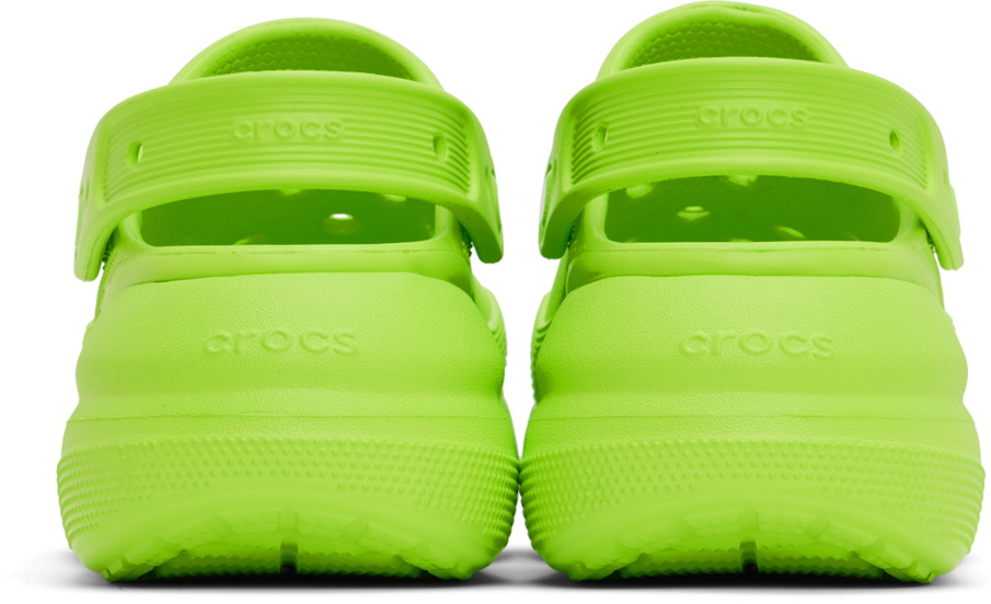 Crocs Green Crush Clogs Crocs