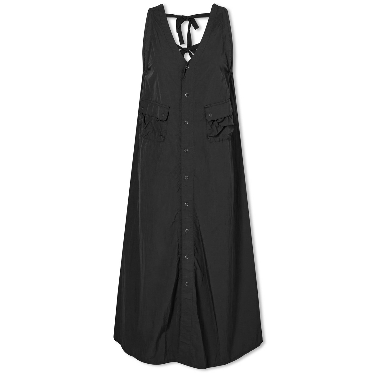 Beams Boy Women's Cargo Dress in Black Beams Boy