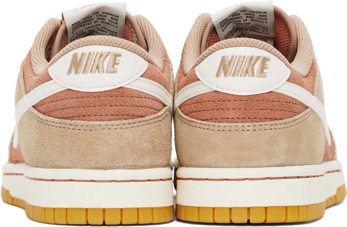 Nike Pink & Brown Dunk Low Retro SE Sneakers Nike
