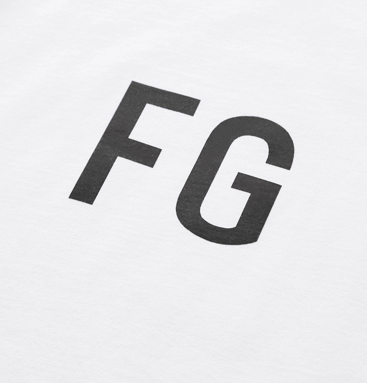 Fear of God - Logo-Print Cotton-Jersey T-Shirt - White Fear Of God