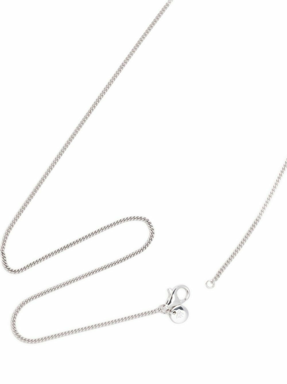 Tom Wood Sterling Silver Mined Cube Diamond Necklace Tom Wood
