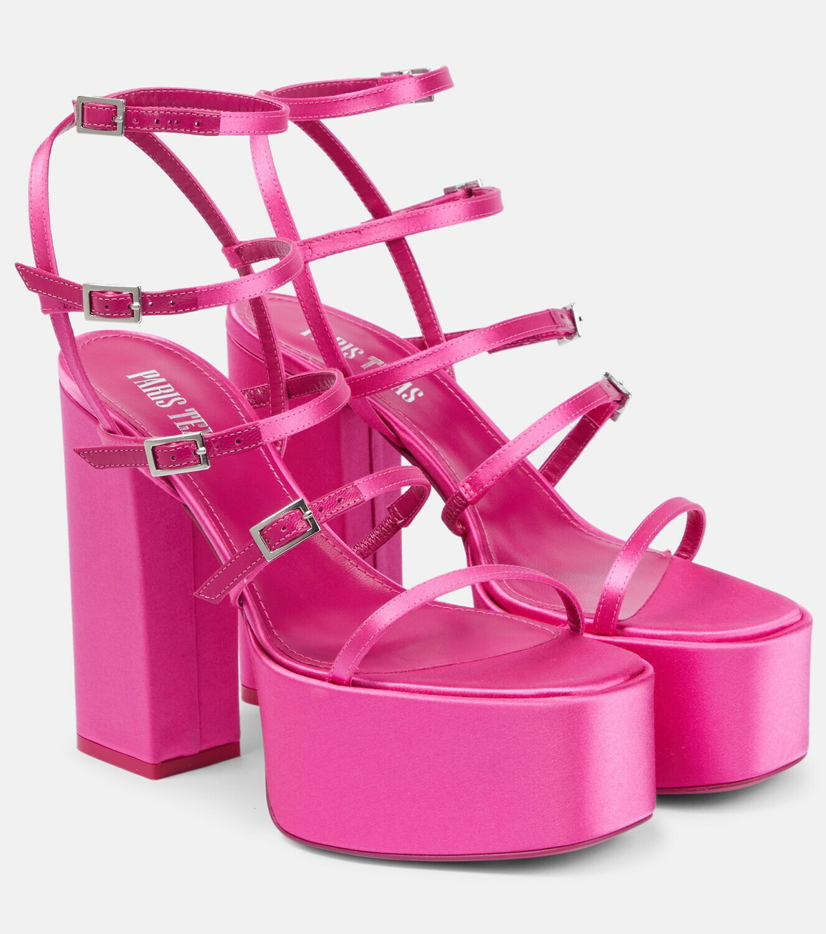 Paris Texas - Jessica 130 satin platform sandals Paris Texas