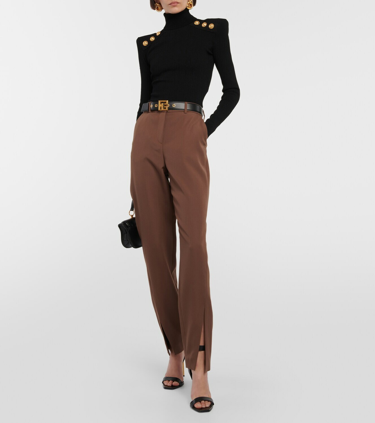 Balmain - Tapered wool pants Balmain