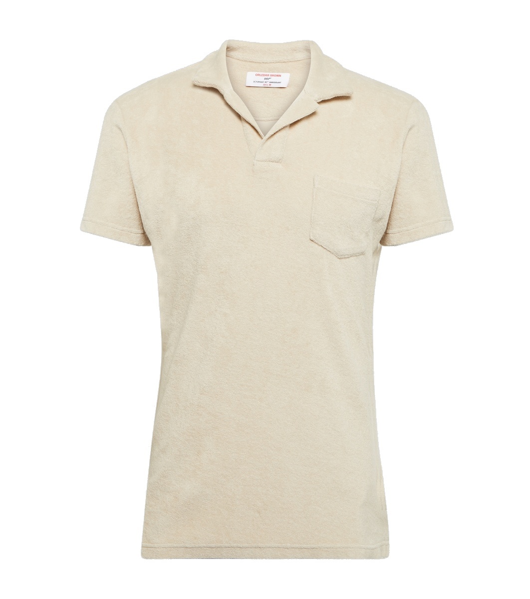 Orlebar Brown 007 cotton terry polo shirt Orlebar Brown