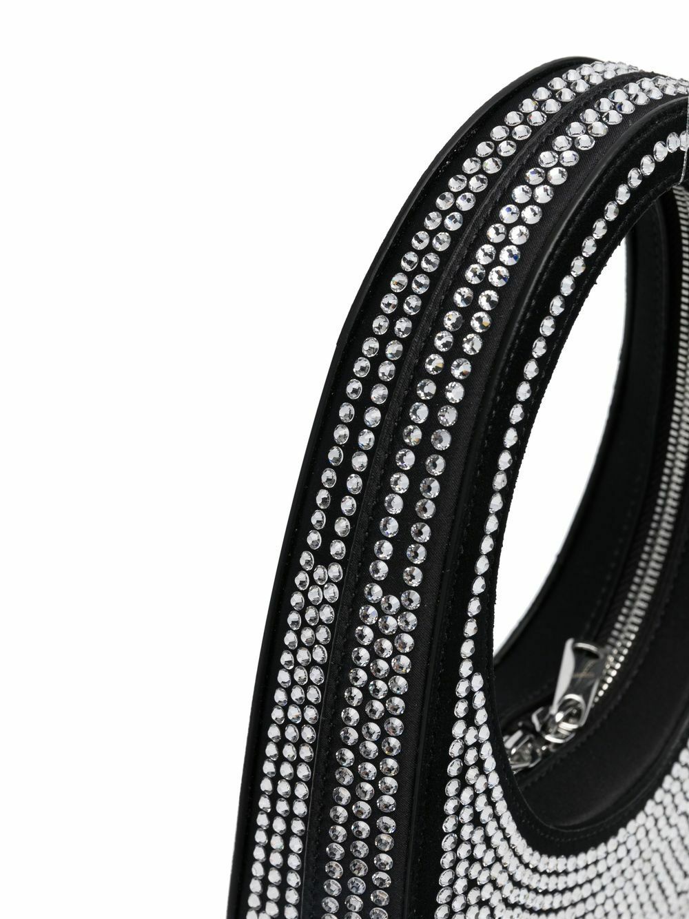 COPERNI - Mini Swipe Crystal Embellished Leather Handbag Coperni
