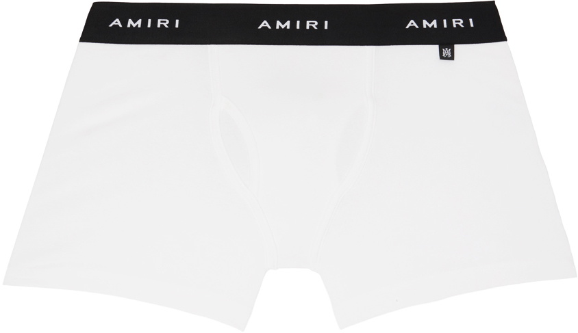 AMIRI White Jacquard Boxer Briefs Amiri