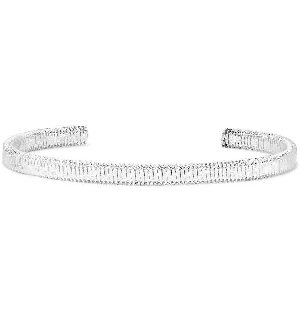 Miansai - Thread Rhodium-Plated Cuff - Men - Silver Miansai