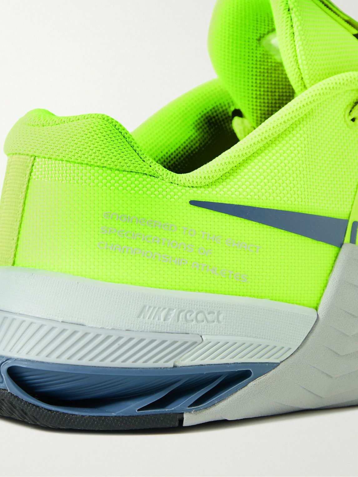 Nike Training - Metcon 8 Rubber-Trimmed Mesh Training Sneakers - Green ...