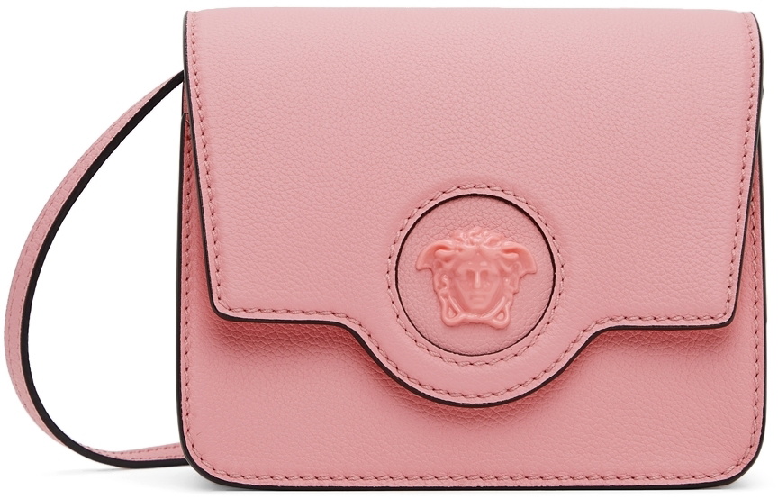 Versace Pink Medusa Shoulder Bag Versace