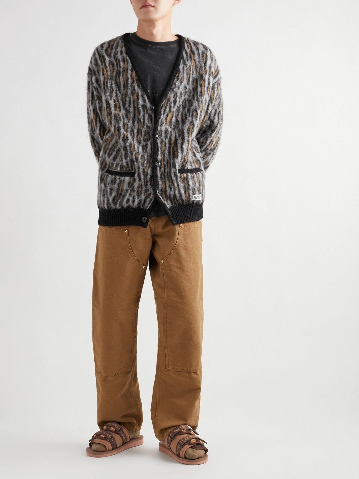 Suicoke - Carhartt WIP Moto-VCHT Logo-Jacquard, Canvas and Corduroy ...