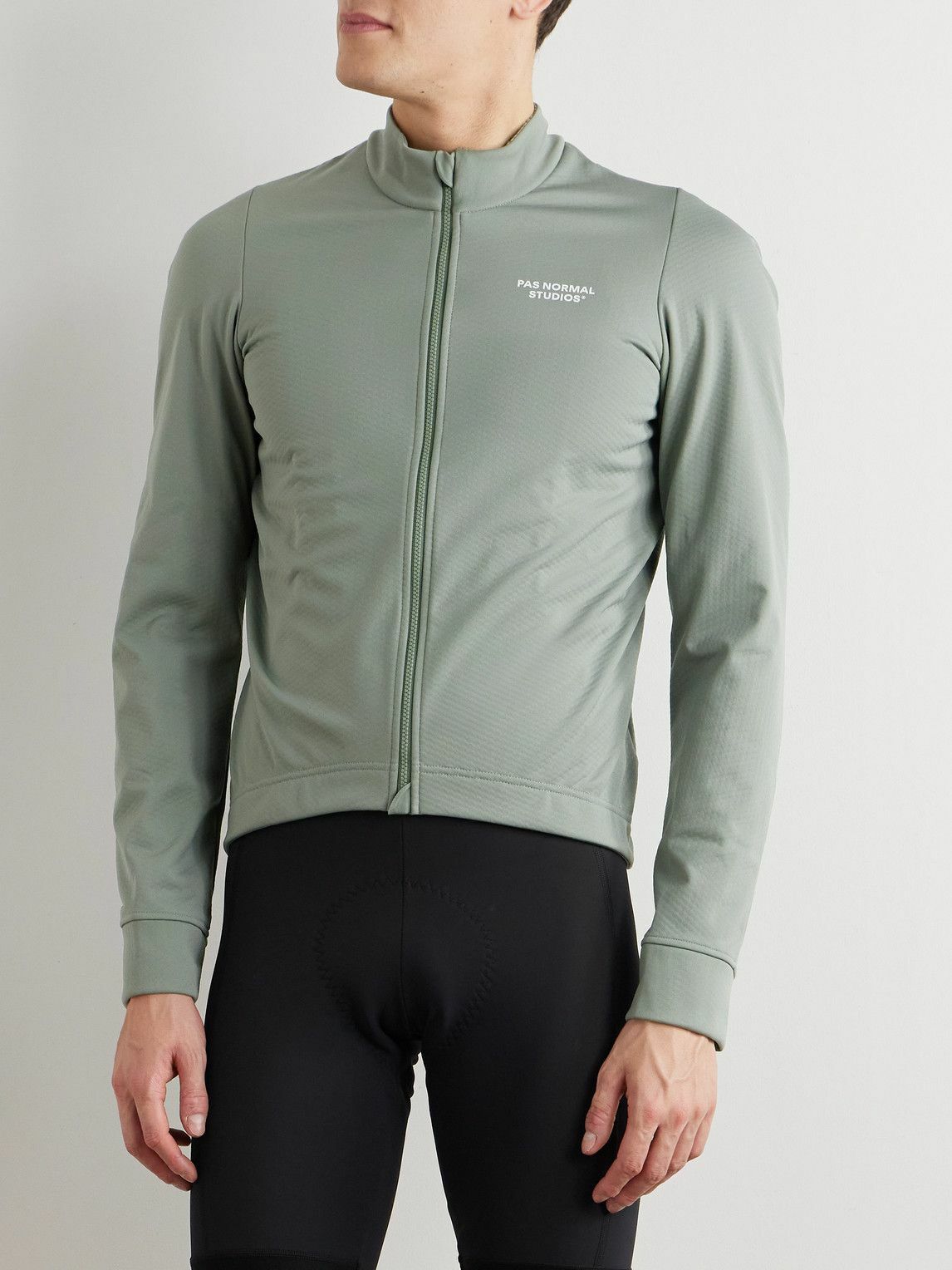 Pas Normal Studios - Essential Thermal Logo-Print Recycled Cycling ...