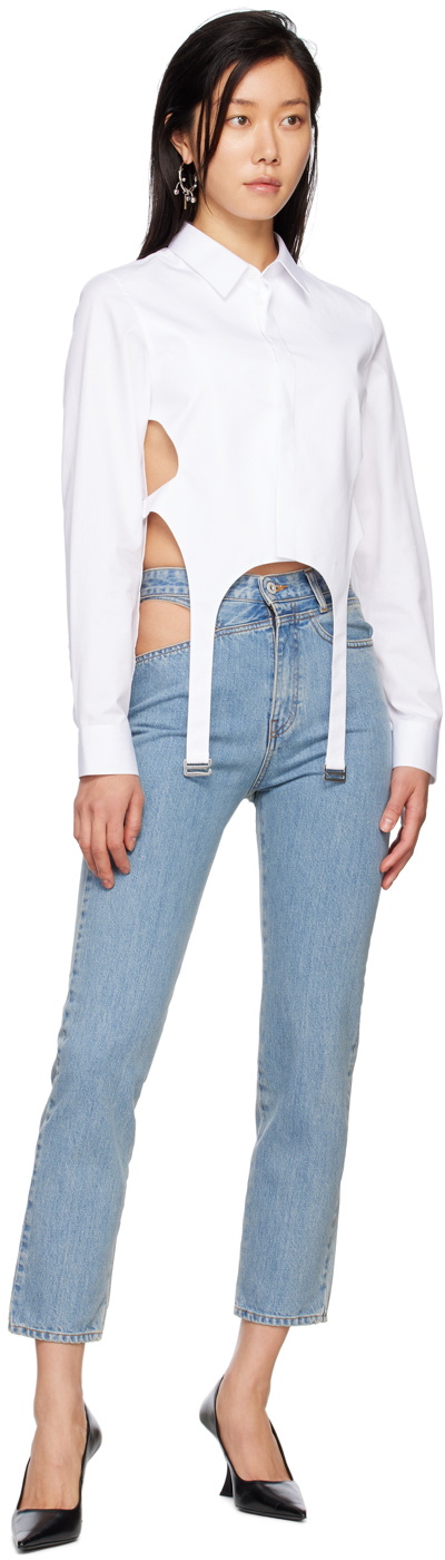 Boyarovskaya Blue Tongs Jeans