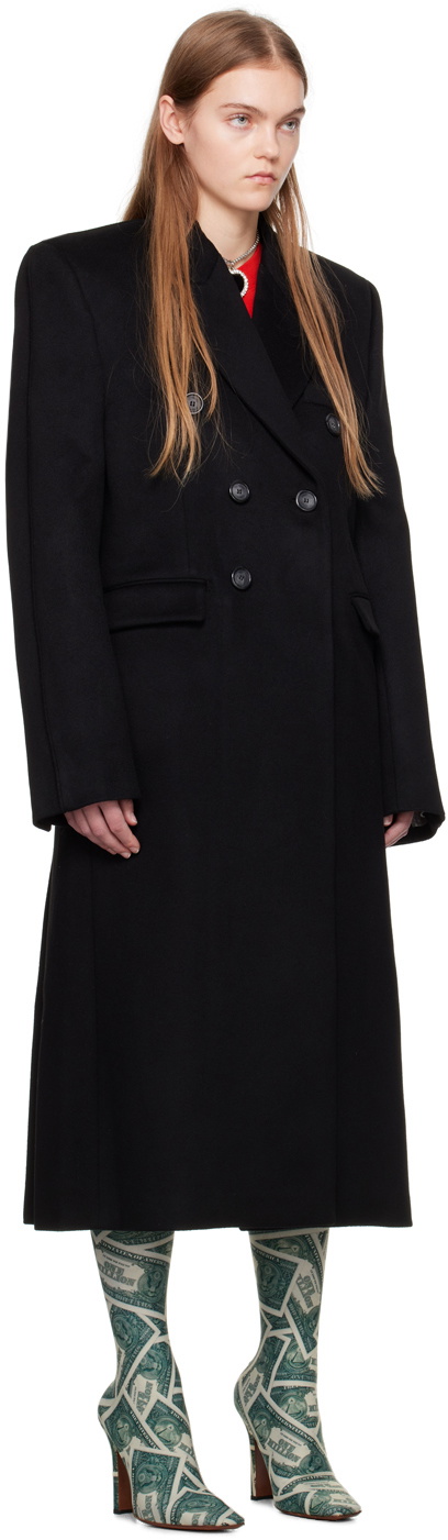 VTMNTS Black Tailored Coat VTMNTS