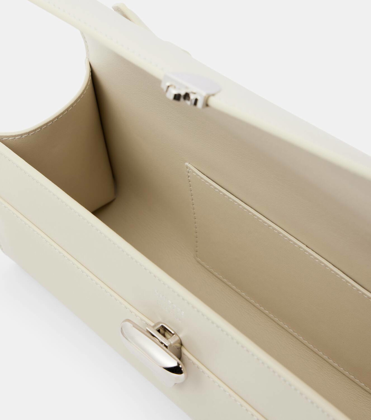 Savette Symmetry Pochette leather tote bag Savette