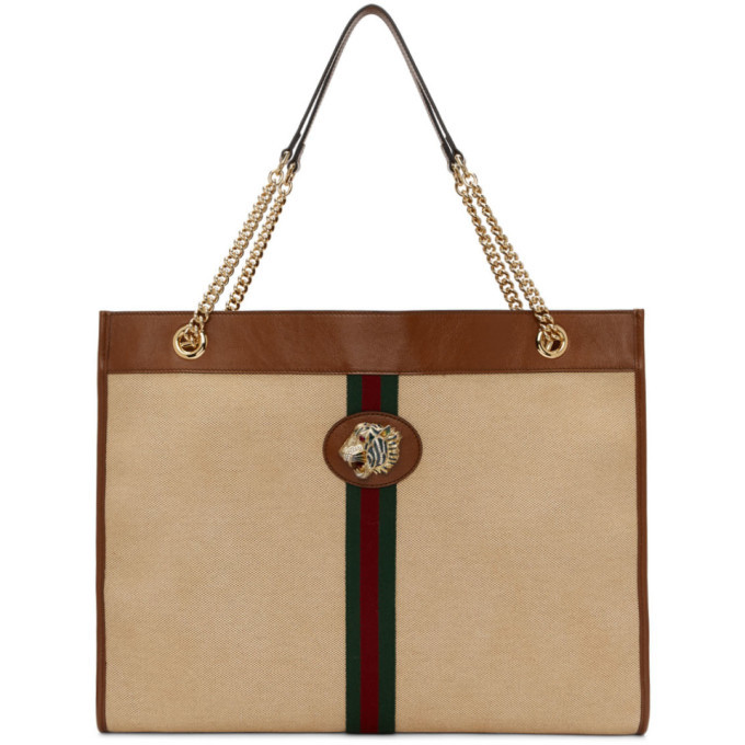 Gucci Beige Large Rajah Tote Gucci