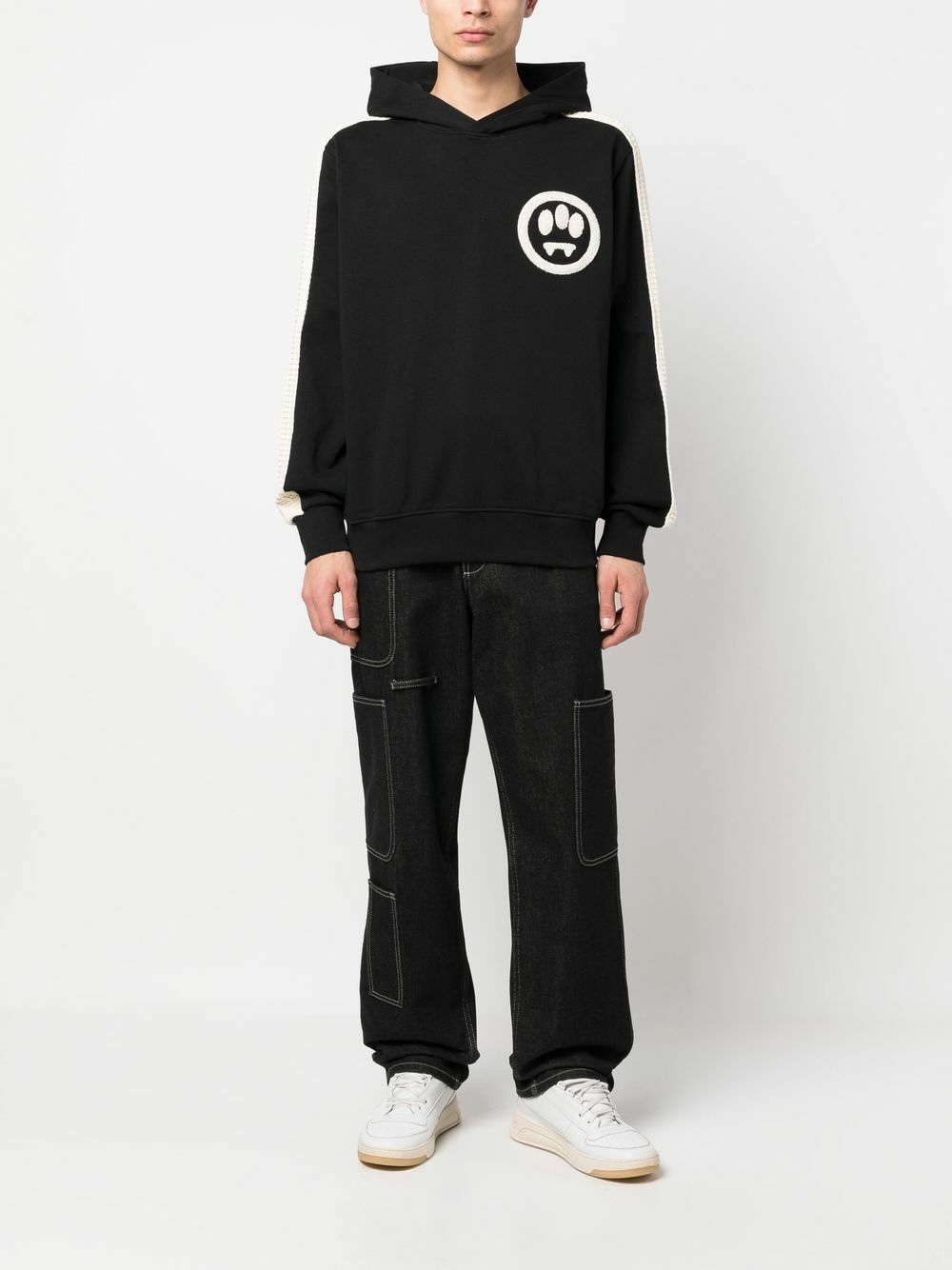 BARROW - Logo Cotton Hoodie Barrow