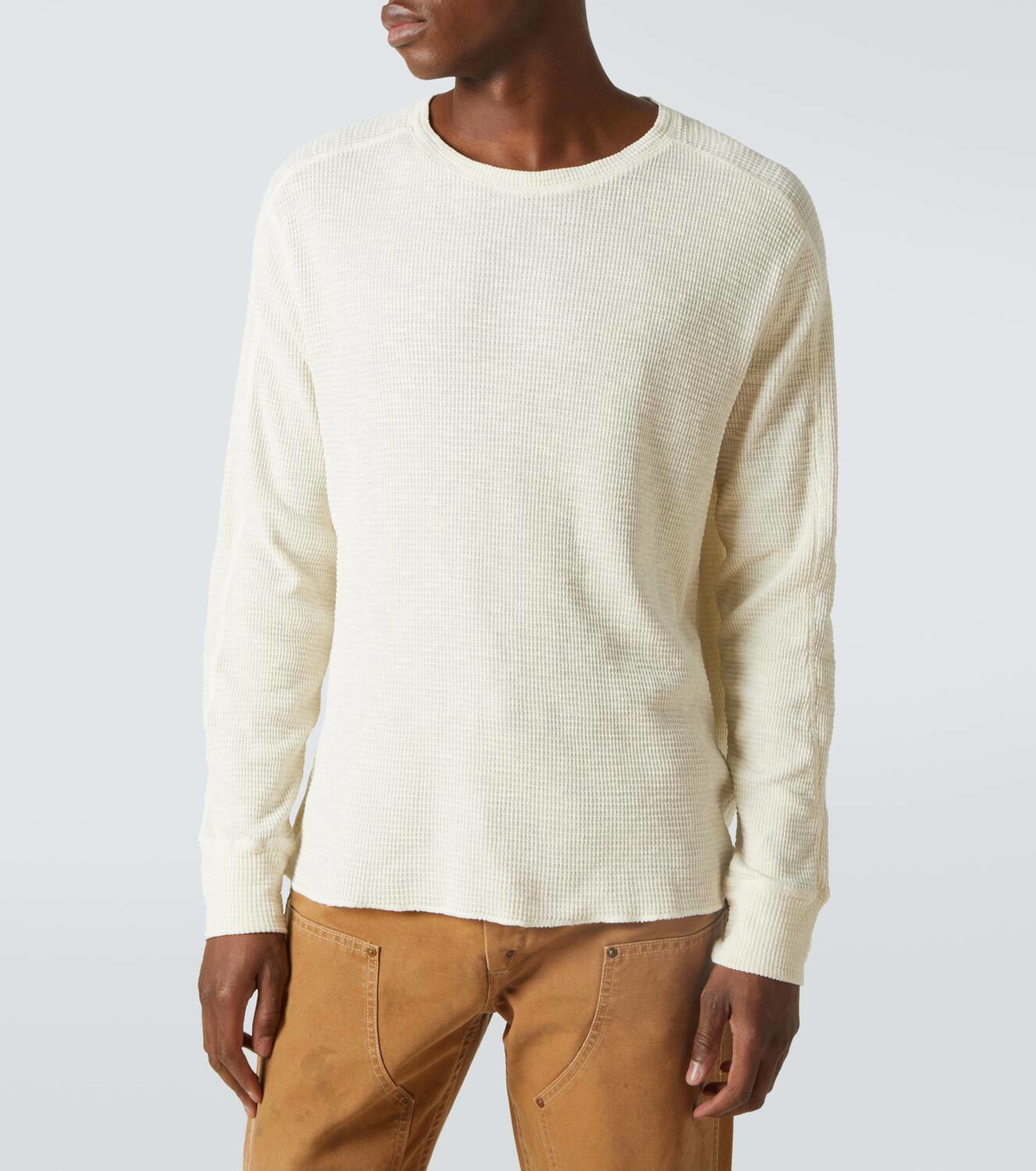 RRL Waffle-knit cotton sweater RRL
