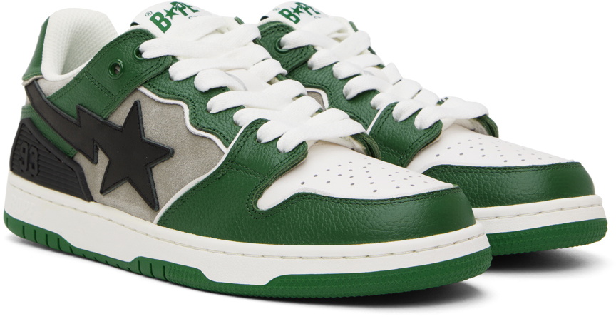 BAPE Green SK8 Sta #1 Sneakers A Bathing Ape