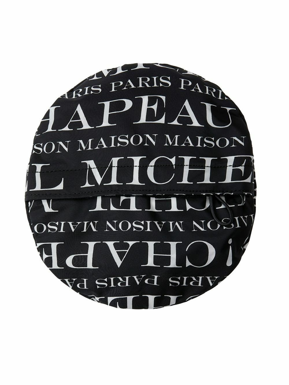 MAISON MICHEL - Jason Allover Logo Waterproof Bucket Hat Maison Michel