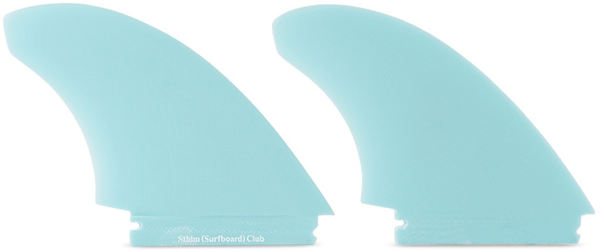 Stockholm (Surfboard) Club Blue Twin Fins Stockholm Surfboard Club