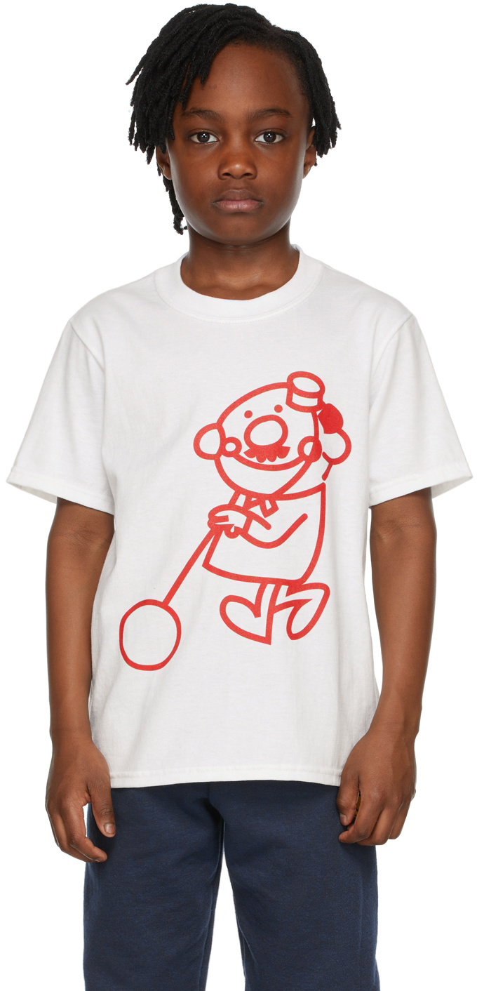 OOOF Kids White Yoyo T-Shirt OOOF