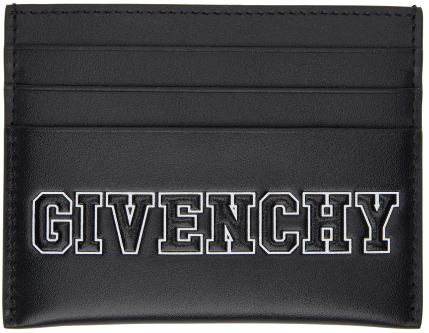 Givenchy Black 2X3 CC Card Holder Givenchy