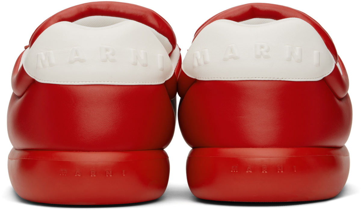 Marni Red Leather BigFoot 2.0 Sneakers Marni