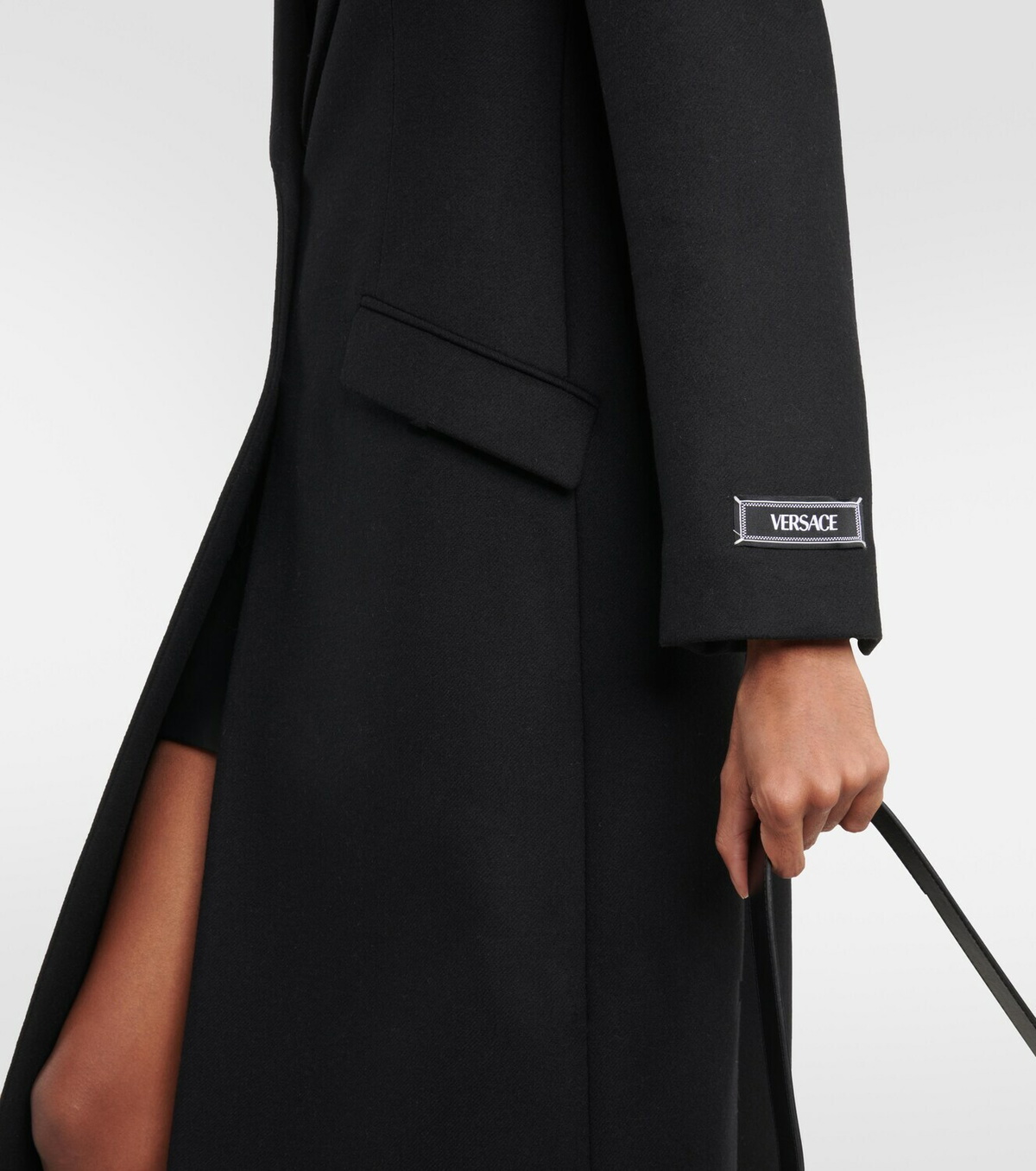 Versace Medusa wool-blend coat Versace