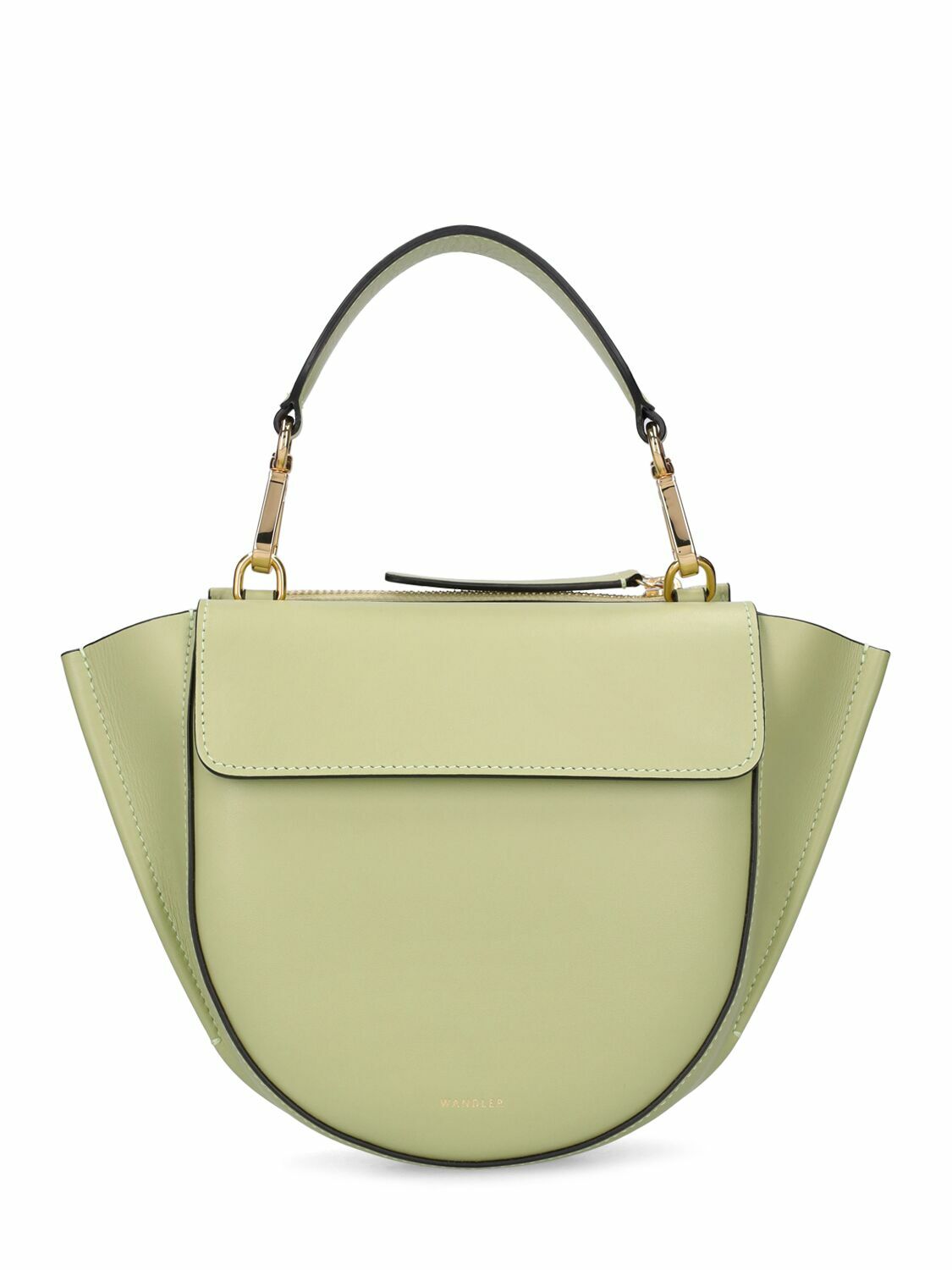 WANDLER - Mini Hortensia Leather Top Handle Bag Wandler