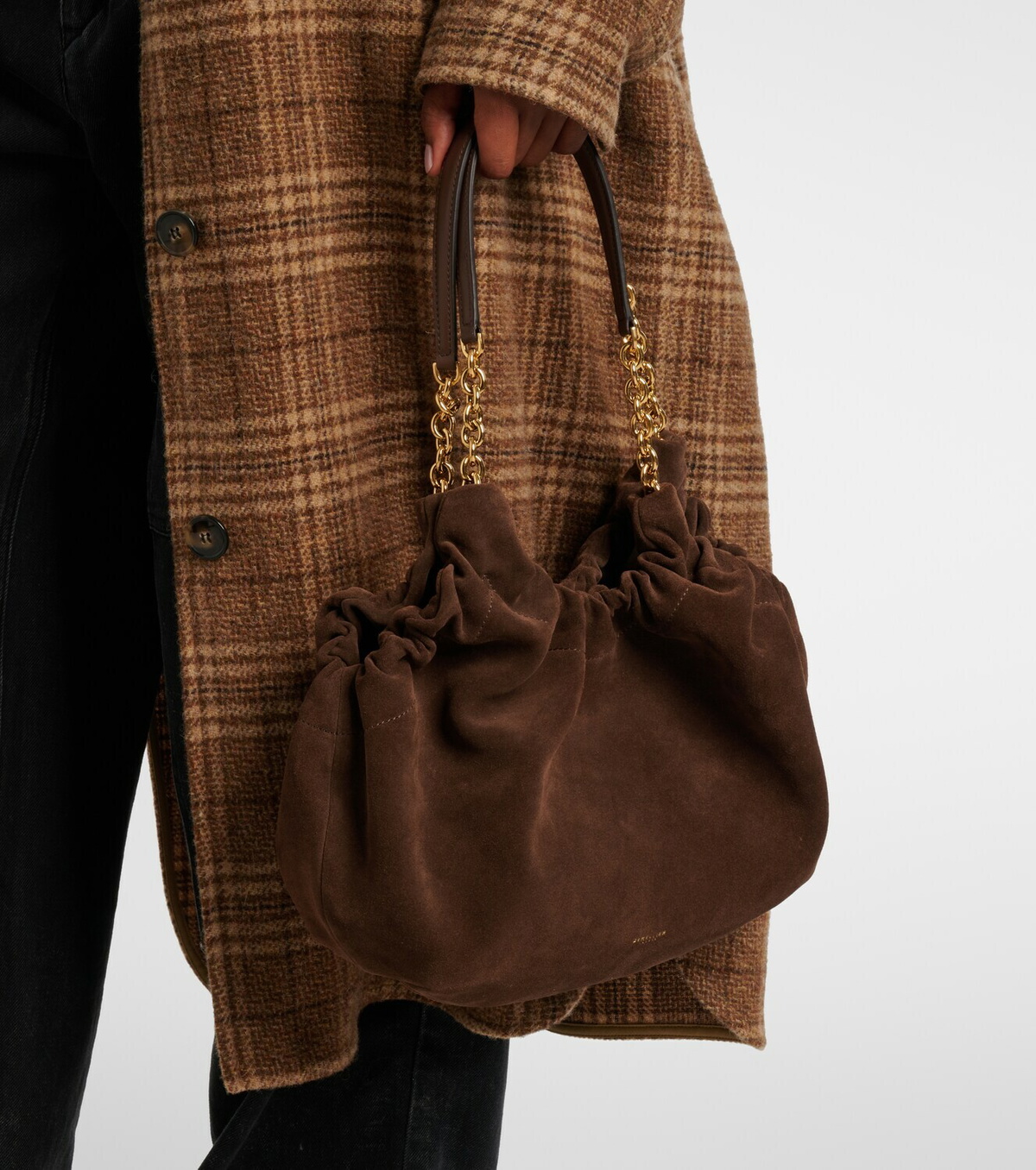 DeMellier Miami Medium suede shoulder bag DeMellier