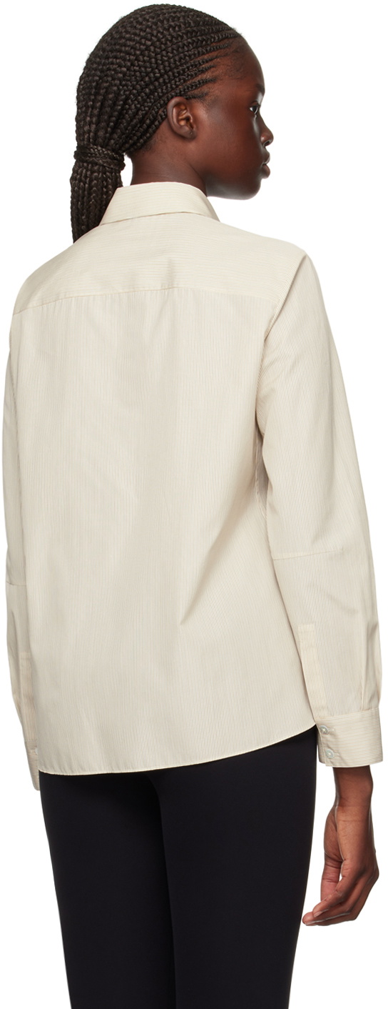 The Row Beige Sadie Shirt The Row
