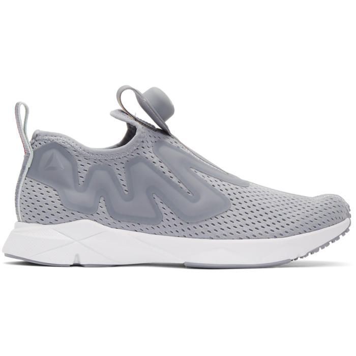 Reebok Classics Grey Pump Supreme Tape Sneakers Reebok Classics