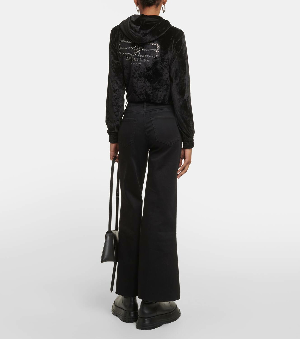 Frame Le Palazzo Crop wide-leg jeans Frame Denim