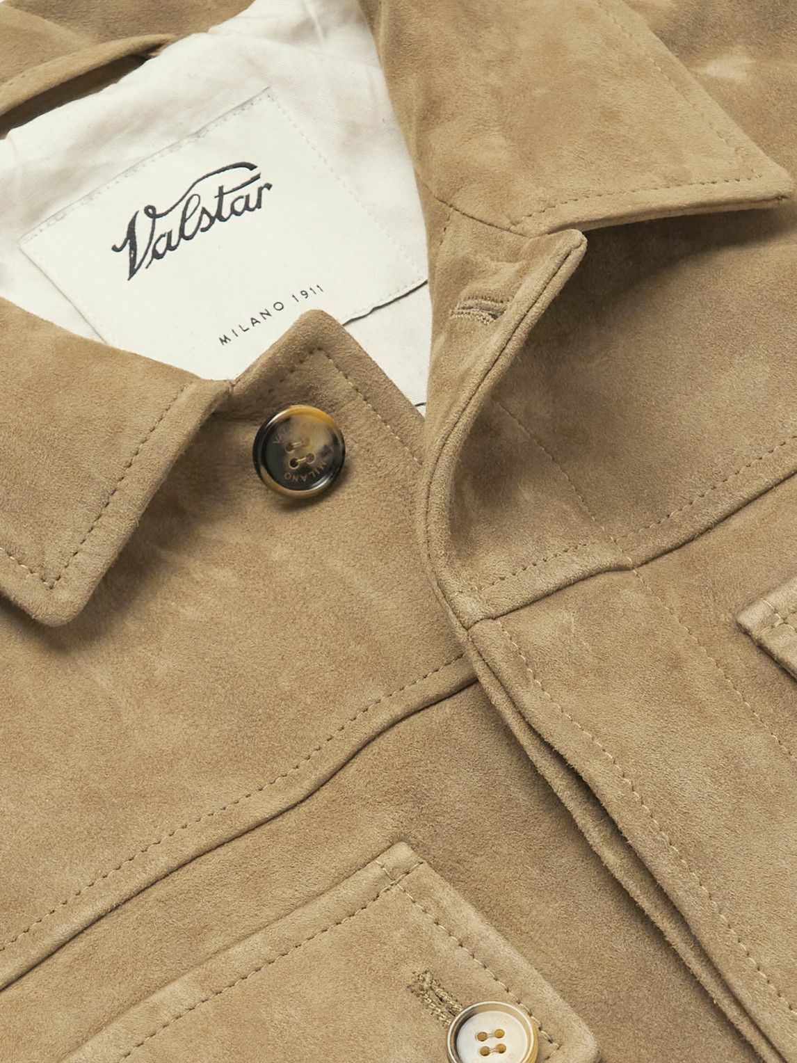 Valstar - Suede Field Jacket - Brown Valstarino