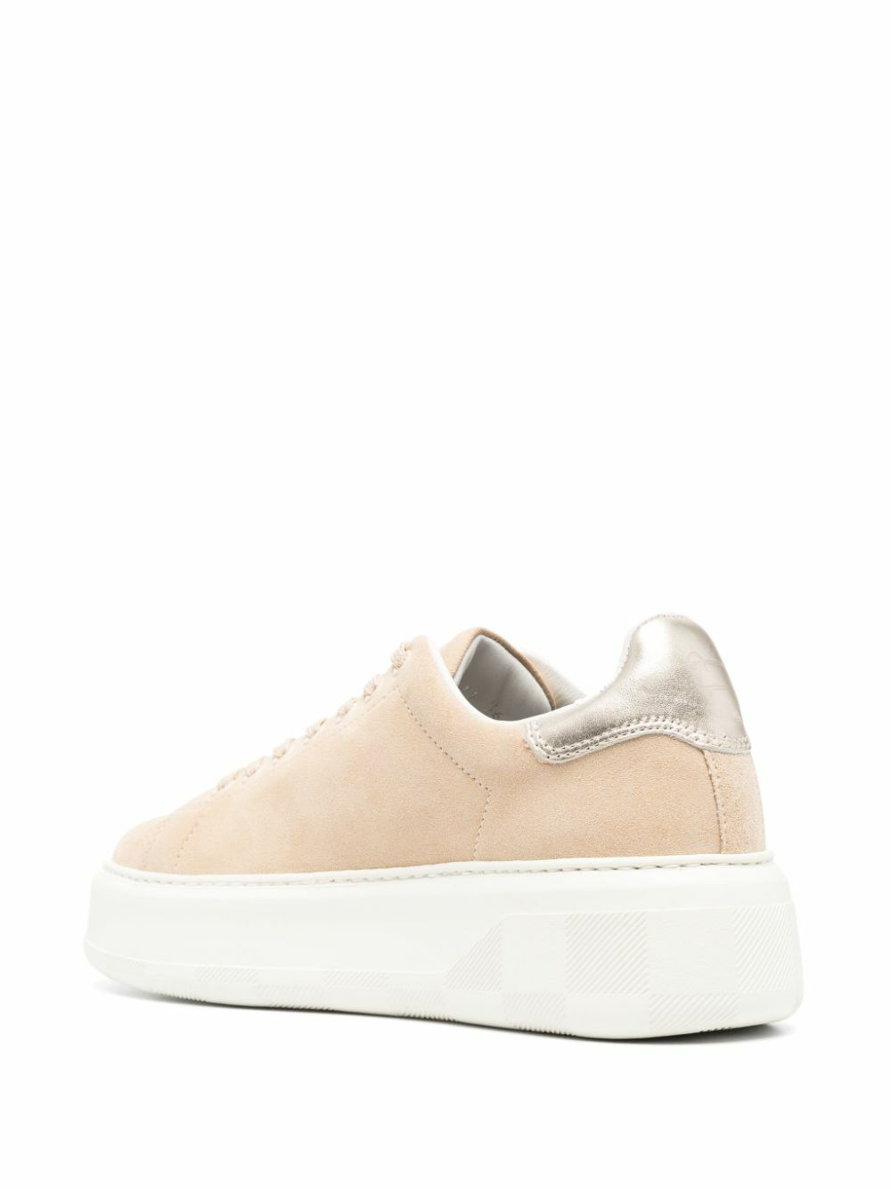 WOOLRICH - Platform Leather Sneakers Woolrich