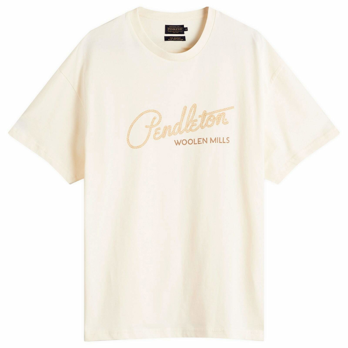Pendleton Men's Lasso T-Shirt in White Pendleton