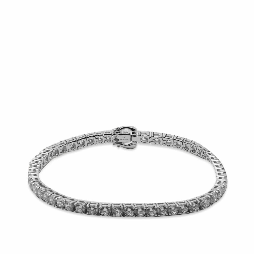 Hatton Labs Men's Tennis Bracelet in White Hatton Labs