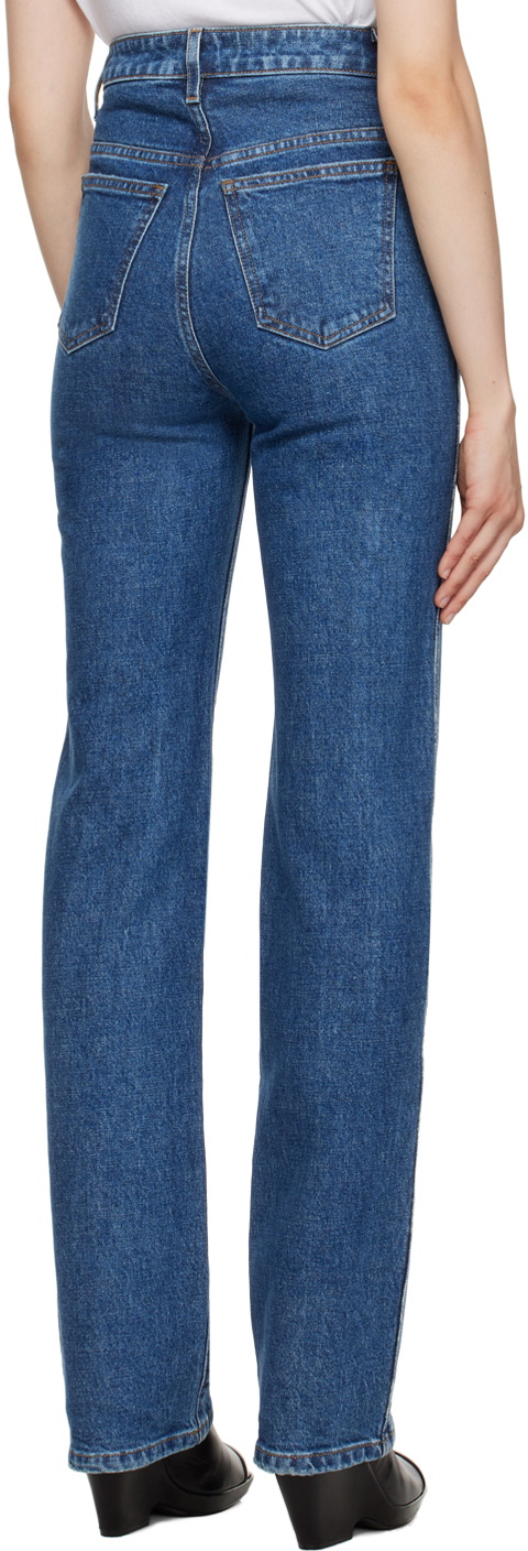KHAITE Blue Danielle Jeans Khaite