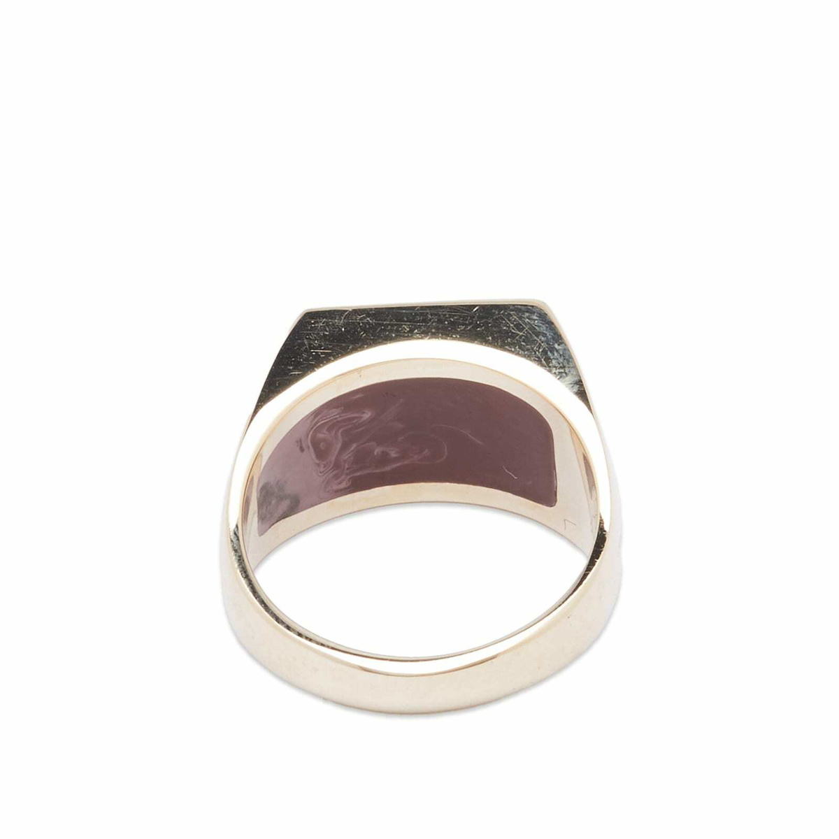 Ellie Mercer Women's One Piece Ring in Gold/Brown Ellie Mercer