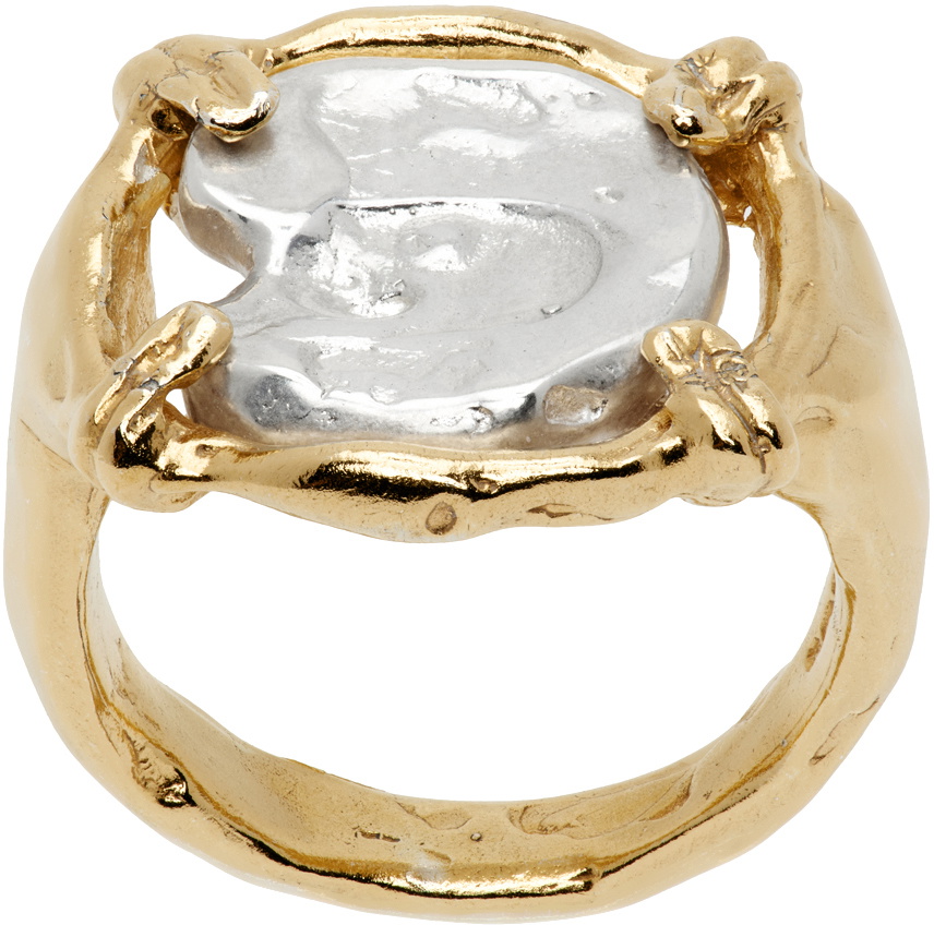 Alighieri Gold 'The Gilded Frame' Ring Alighieri