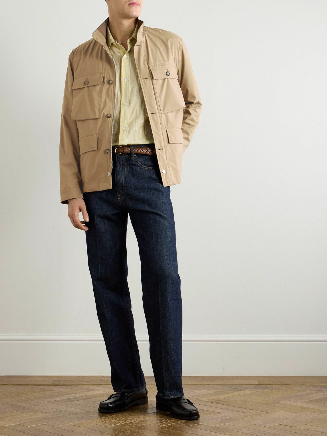 Valstar - Harry Shell Field Jacket - Brown Valstarino