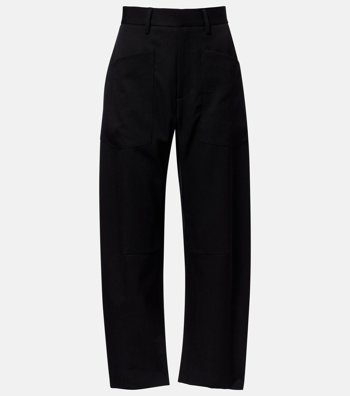 Nili Lotan Shon virgin wool barrel-leg pants Nili Lotan