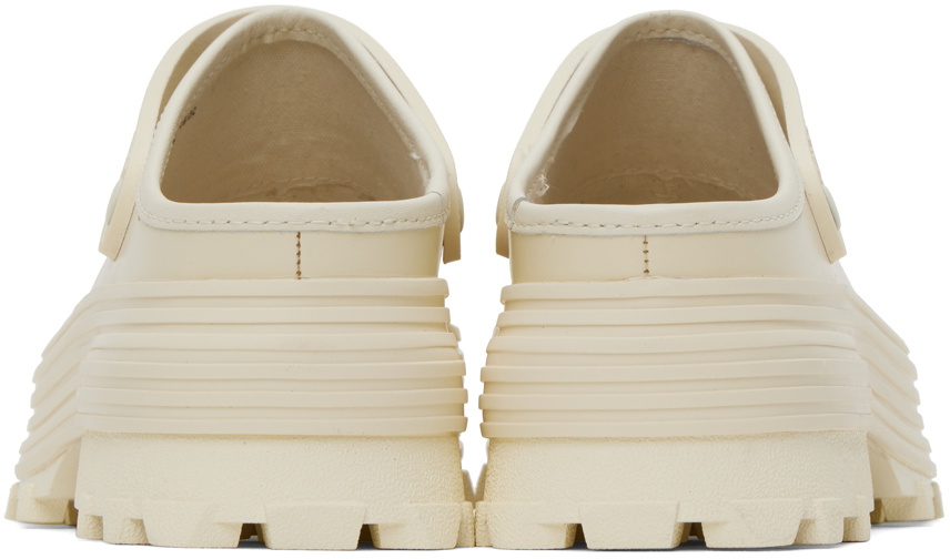 CAMPERLAB Off-White Traktori Clogs CamperLab
