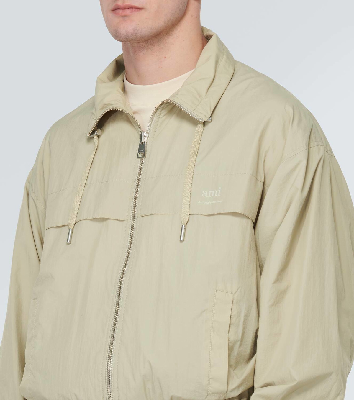 Ami Paris Technical zip-up jacket AMI