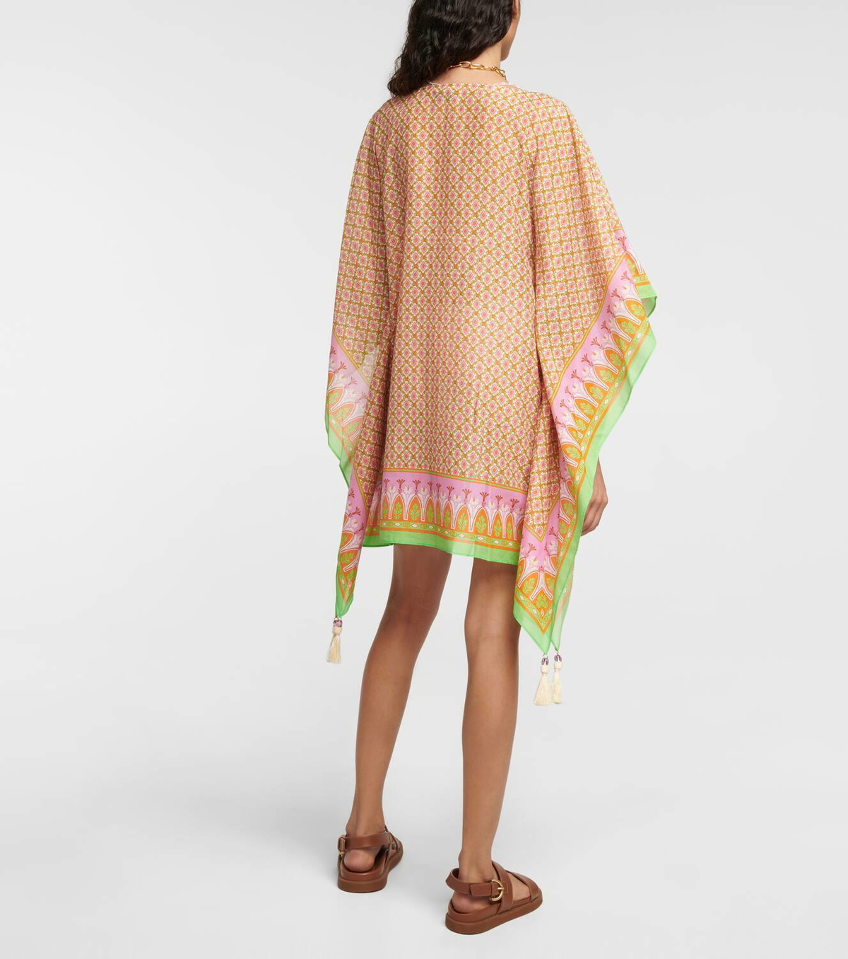 Tory Burch Cotton and silk beach cover-up Tory Burch