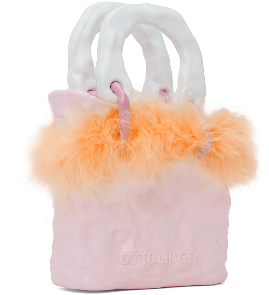 Ottolinger Pink Signature Ceramic Fluff Bag Ottolinger